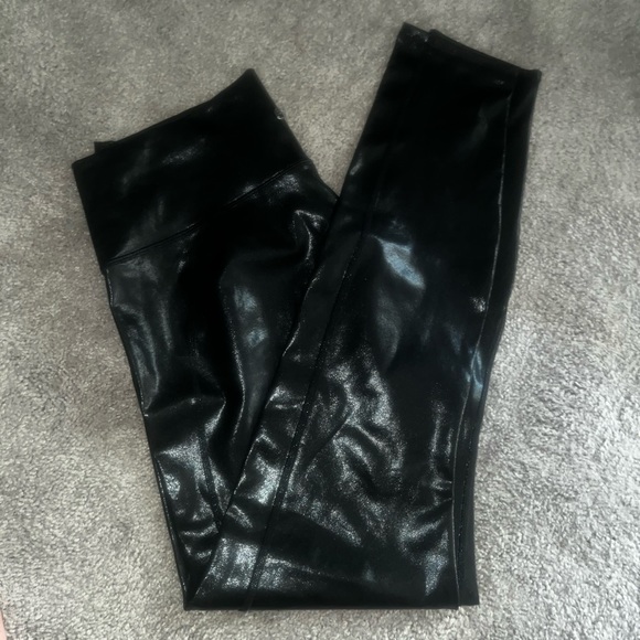 Pants & Jumpsuits | Fabletics Xl Faux Leather Leggings | Poshmark